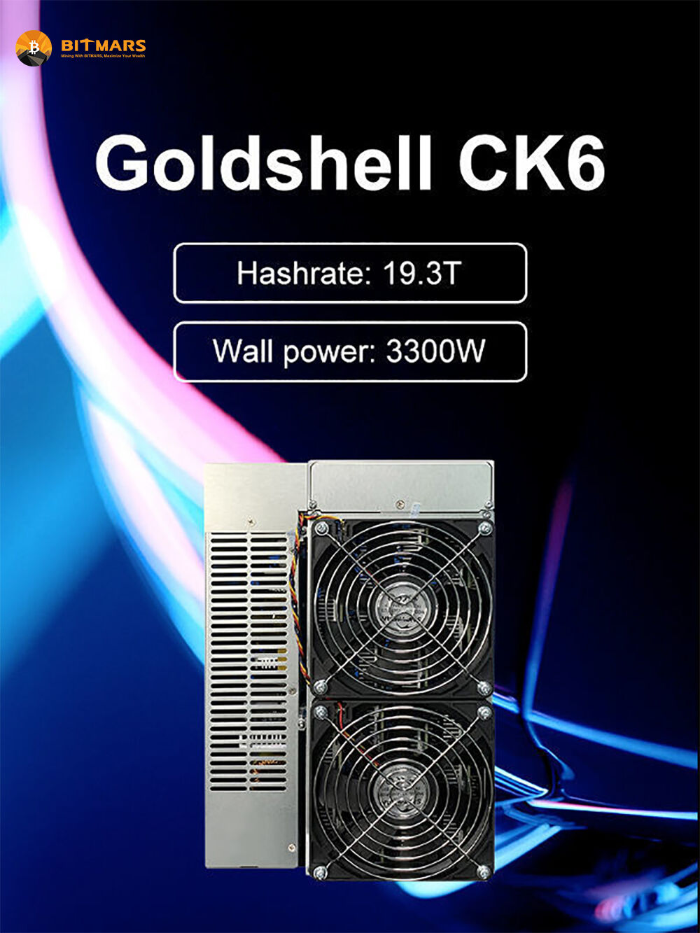 Hot Selling Original Goldshell Eaglesong Crypto Asic Miner Ck6 Ckb ...