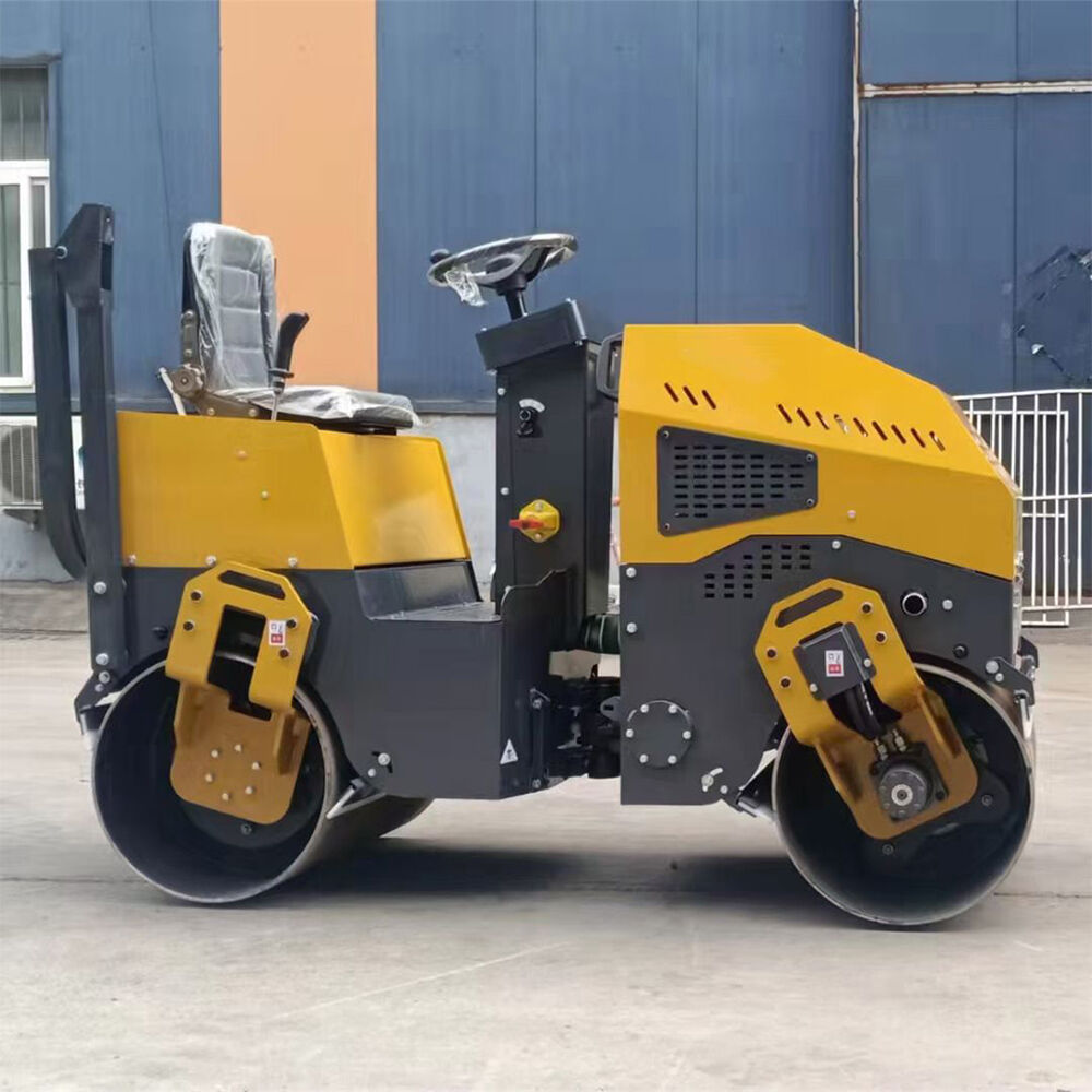 Road Construction Machinery Vibratory Roller Double Wheel Compactor ...