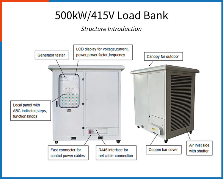 500kw Ac Dummy Load Bank For Generator/ups Load Testing Manufacturer ...
