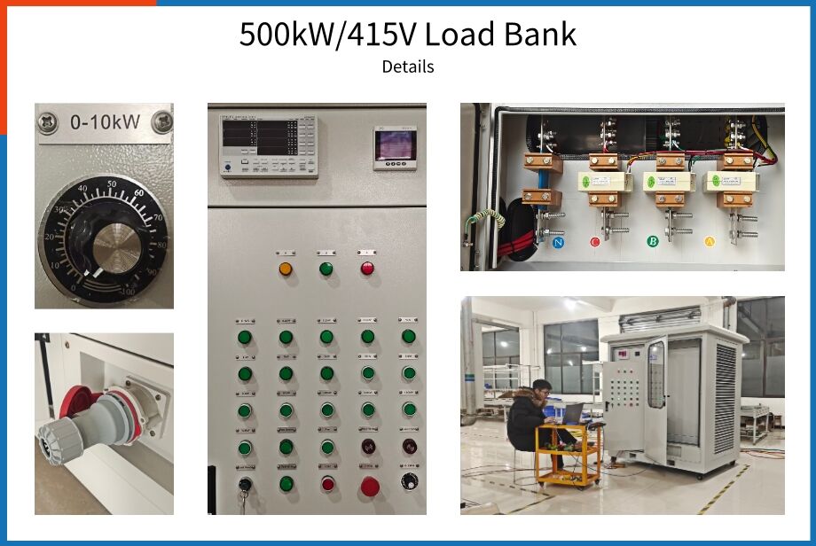 500kw Ac Dummy Load Bank For Generator/ups Load Testing Manufacturer ...