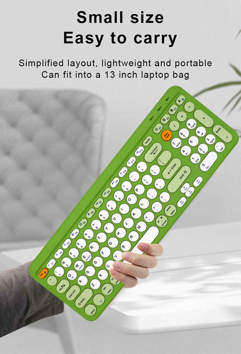 Buy Wholesale China Bluetooth 2.4g Wireless Keyboard Ultra Slim Compact ...