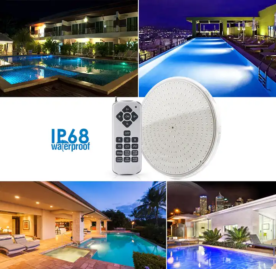 Buy Wholesale China Manufacturer 18w 12v Rgb Slim Led Swimming Pool Light Par56 Underwater Pond ...