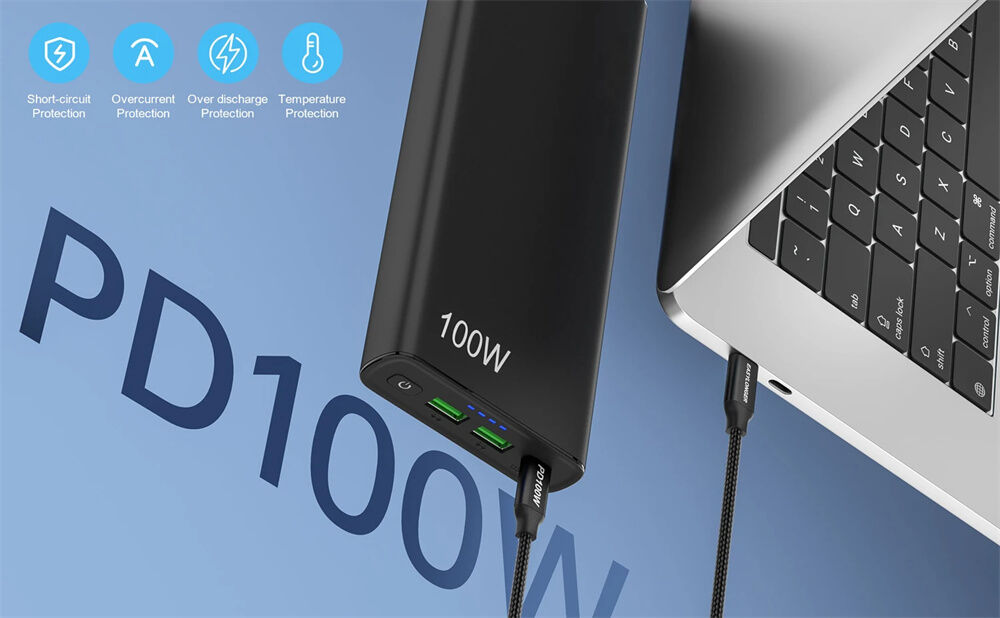 Bulk Buy China Wholesale Pd 65w Power Bank Type C Output Pd Power Bank ...