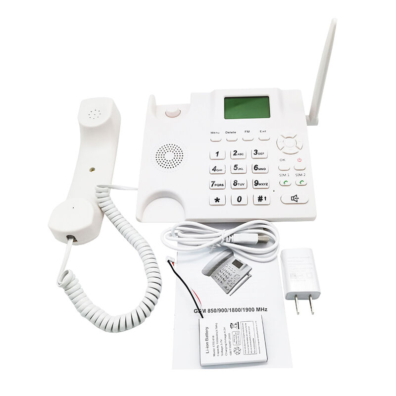 Buy Wholesale China Low Cost 2 Sim Gsm Fixed Wireless Phone With Fm ...