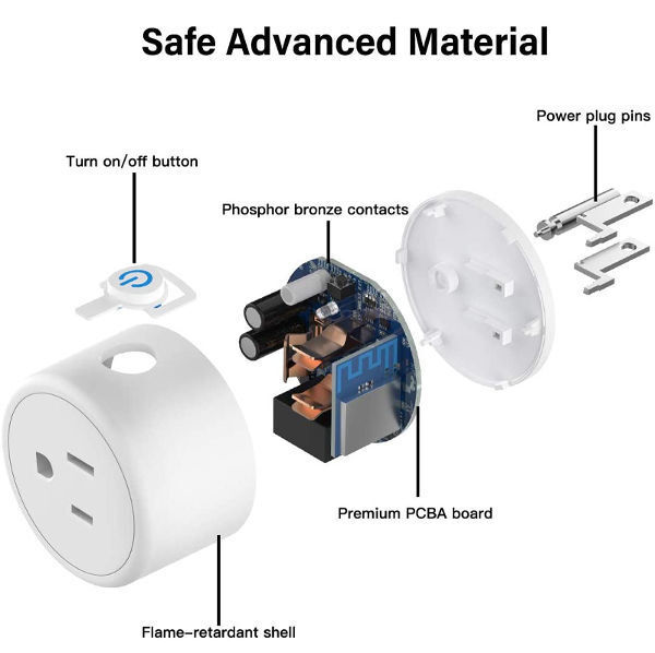 2022 Supplier Google Alexa 220v 10a Us Intelligent Socket Wall Home ...