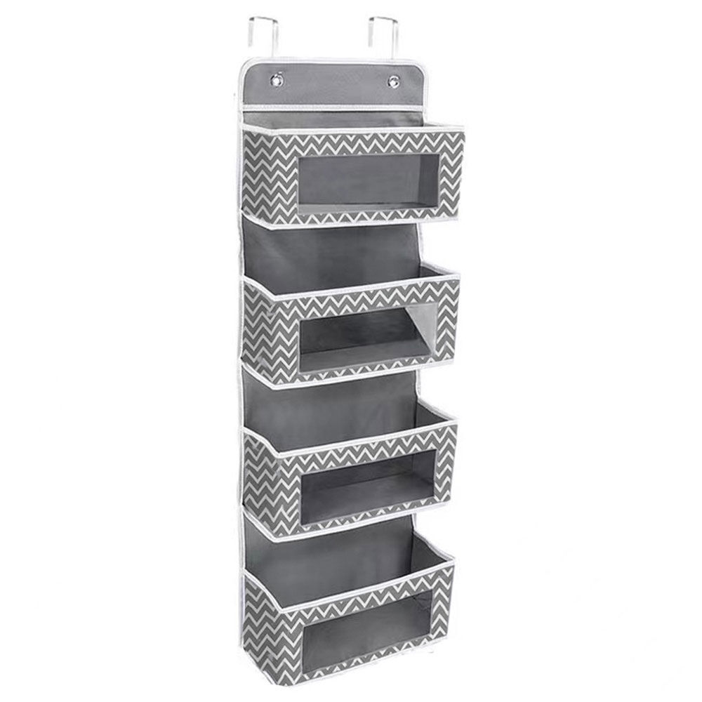 Five Compartment Storage Bag Dustproof Hanging Closet Organizers, Over ...