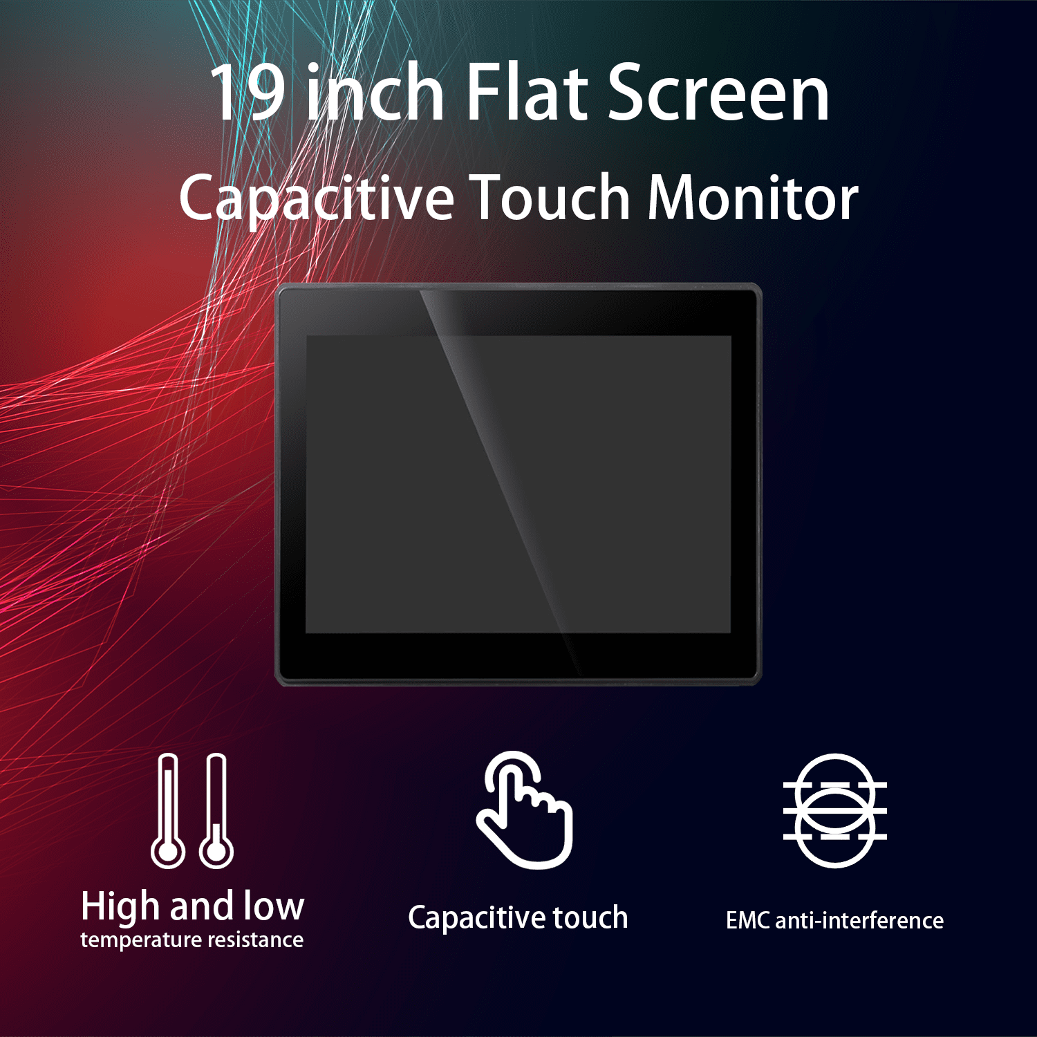 Open Frame Embedded Ip65 Waterproof Usb Touchscreen Outdoor Display ...