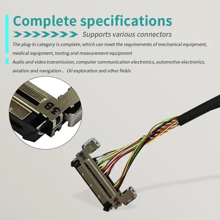 High Quality Lvds Cable Wiring Harness Cable Assembly Oem 30 Pin 41 Pin ...