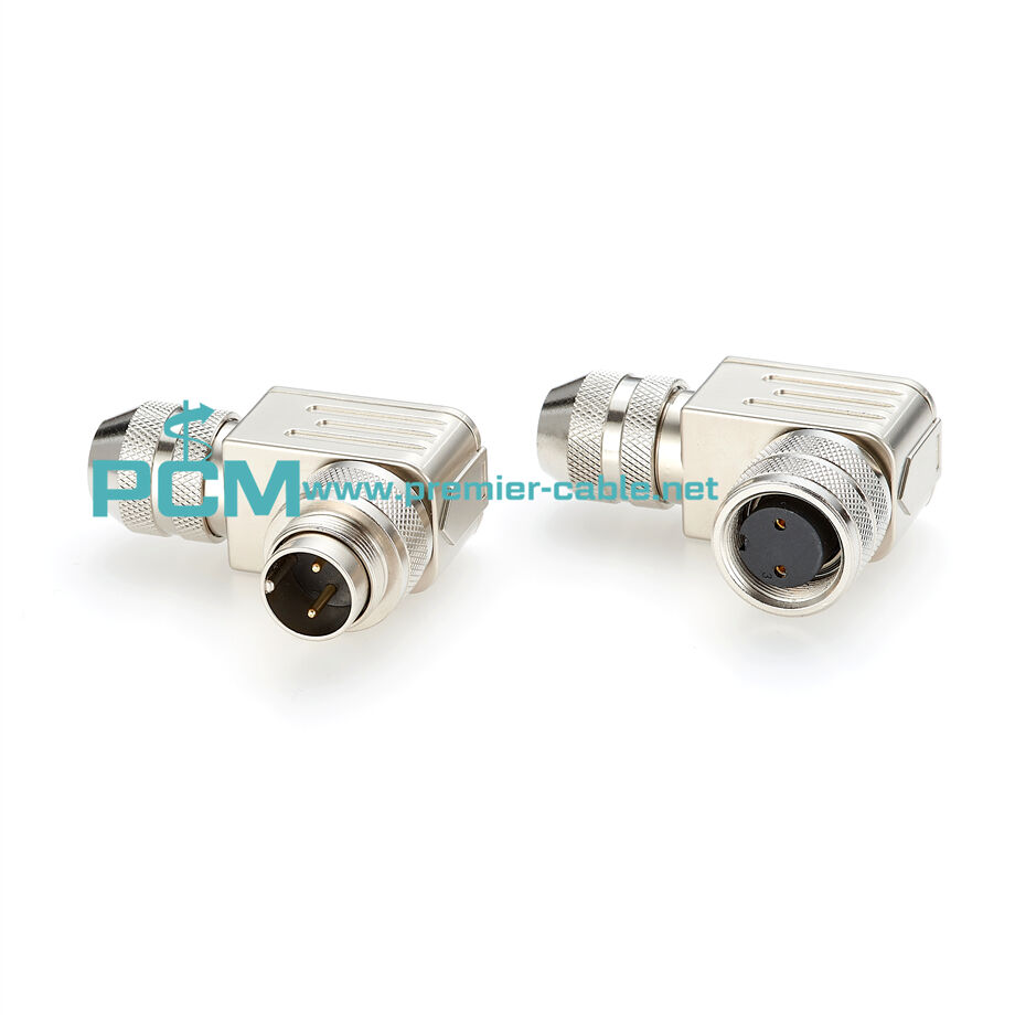 Buy Wholesale China Right Angle M16 Size Connector 2 Pin 3 Pin Wireable ...