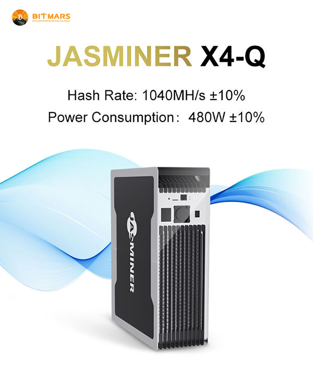 New Jasminer X4-q Asic Mining Ethmaster 5g 1040mh 480w Eth Ethereum ...