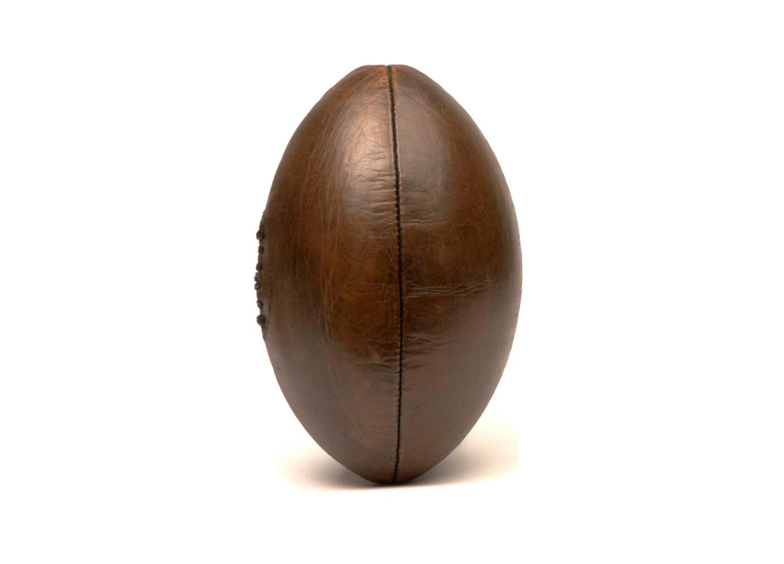 Vintage Brown Leather Rugby Ball In Best Quality For Outdoor Play With ...
