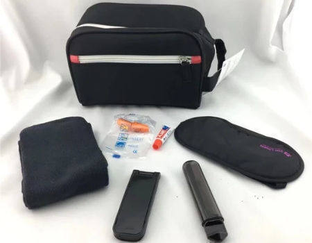 Free Sample Of Customized Travel Kit Custom Airline Amenity Kit ...