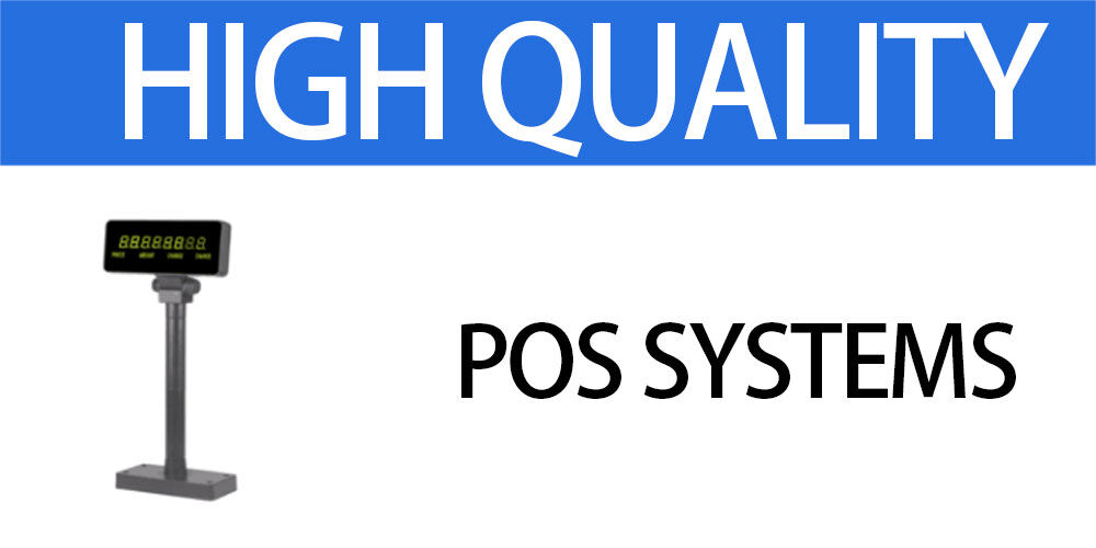 Durable High Performance 8 Digitals Pos Led Customer Display For Pos ...