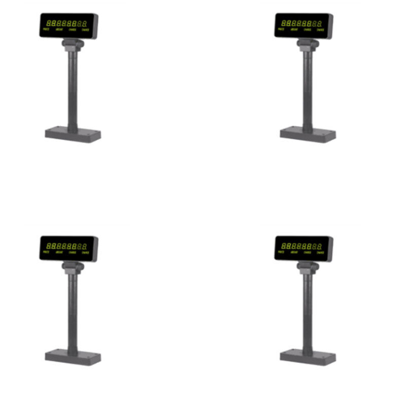 Durable High Performance 8 Digitals Pos Led Customer Display For Pos ...