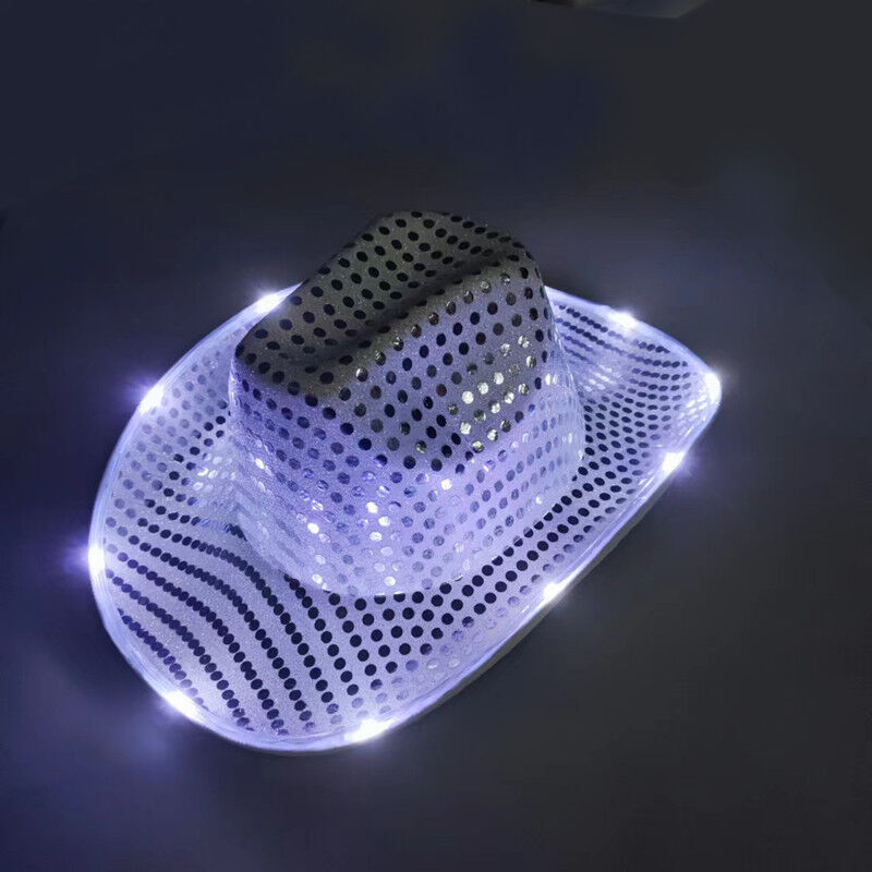 Led Glowing Hat Colorful Street Dance Performance Party Supplies ...