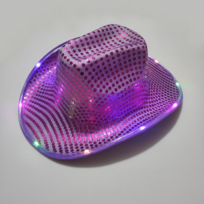 Led Glowing Hat Colorful Street Dance Performance Party Supplies ...