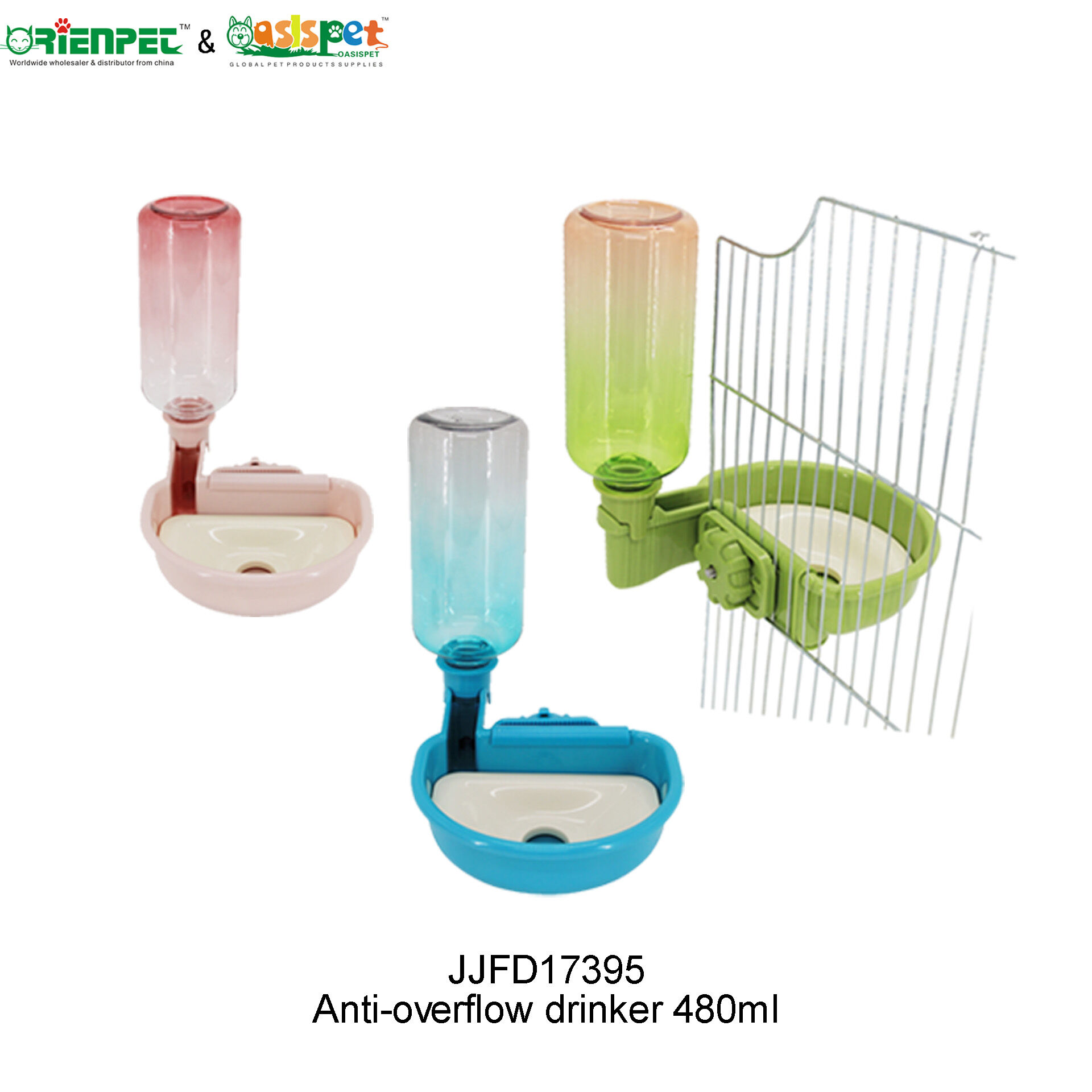 Buy Wholesale China Orienpet & Oasispet Anti-overflow Drinking Device For Pets 480ml Jjfd17395 ...