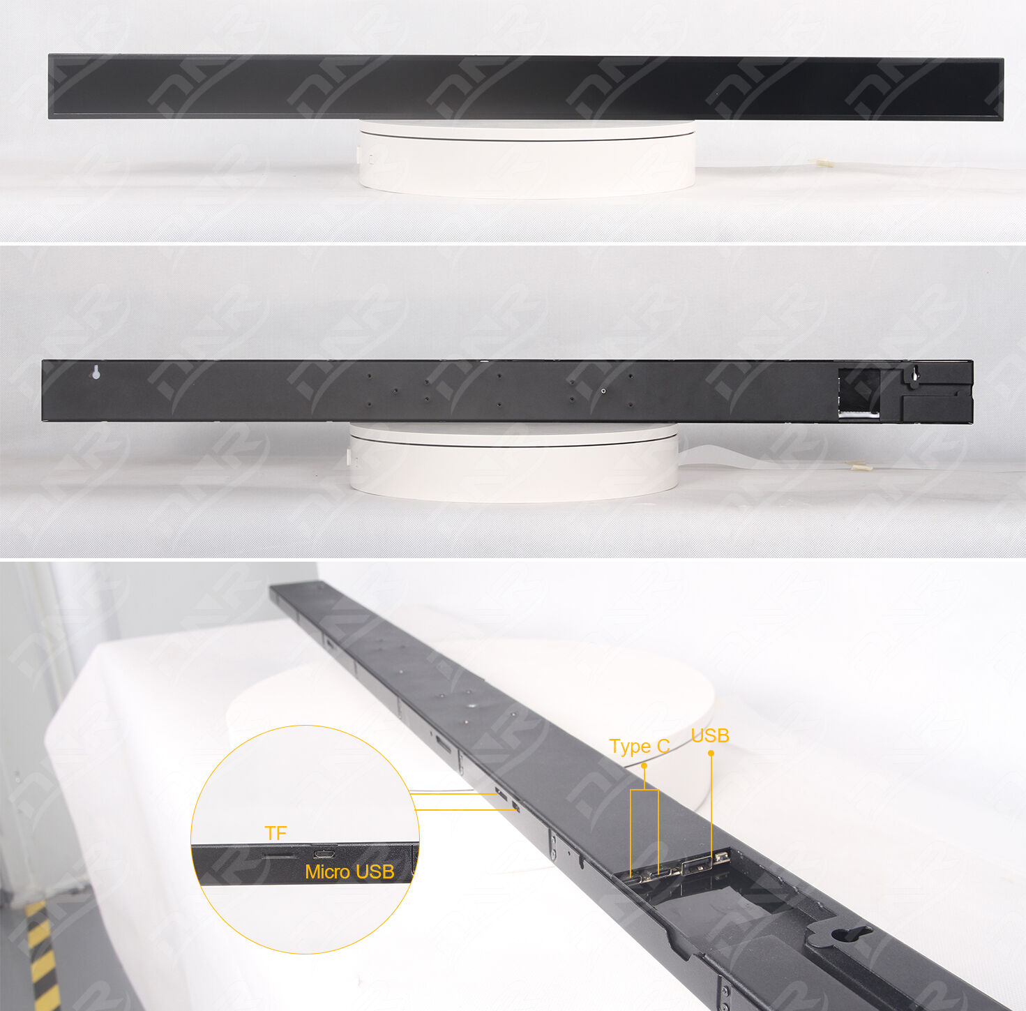 Dnr Display 35 Inch Stretched Bar Lcd Display Ultra Wide Digital ...