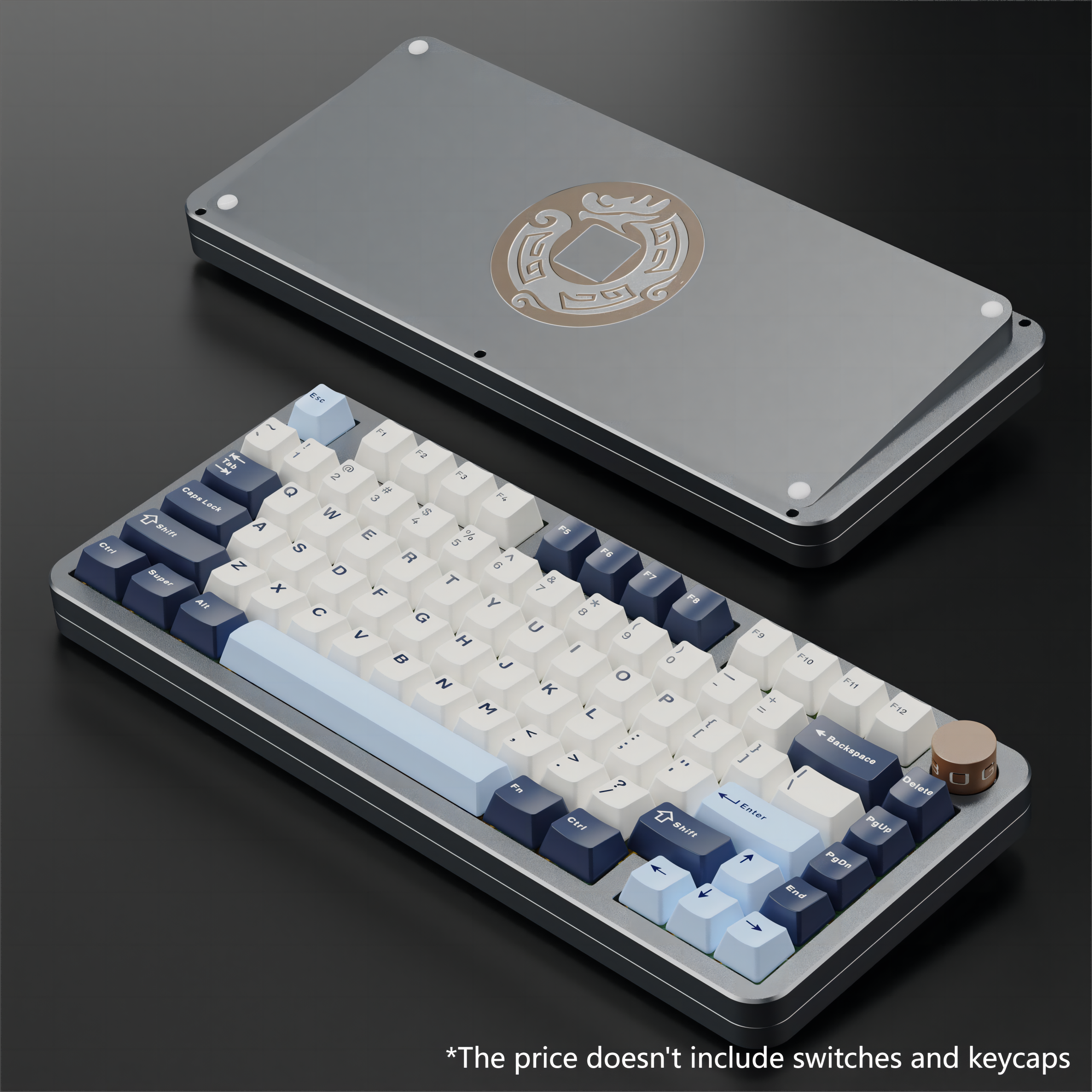 Si-2653 Gaming Keyboard Cnc Aluminium Body Multi-mode Support Gaming ...