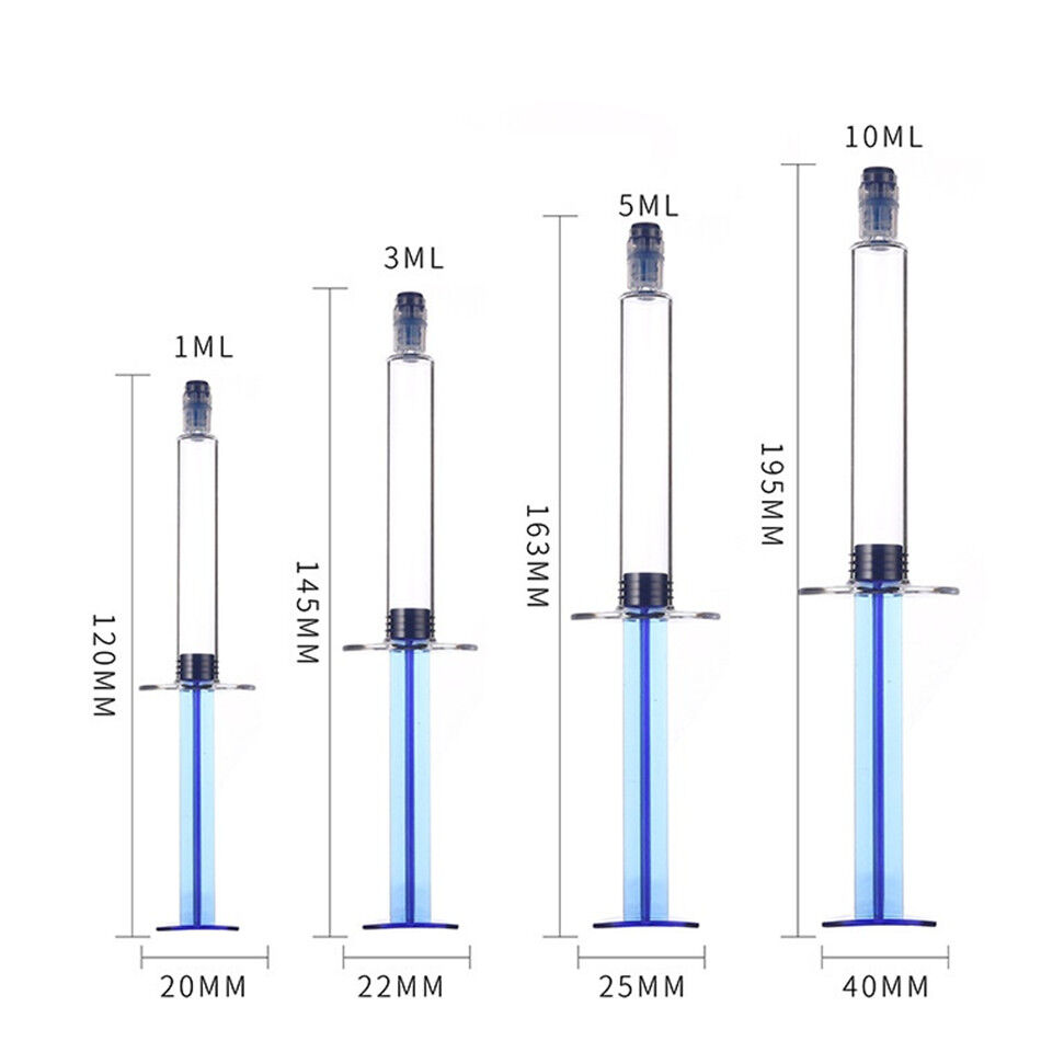 1ml 2ml 3ml 5ml 10ml Cosmetic Syringe Packaging Empty Plastic Syringe ...