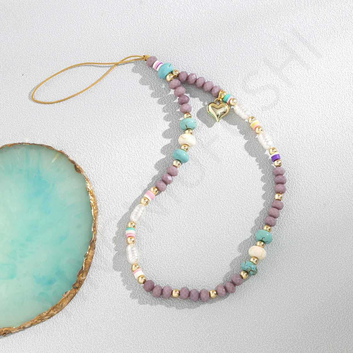 Bulk Buy China Wholesale Mobile Phone Novelties Color Crystal Beaded ...