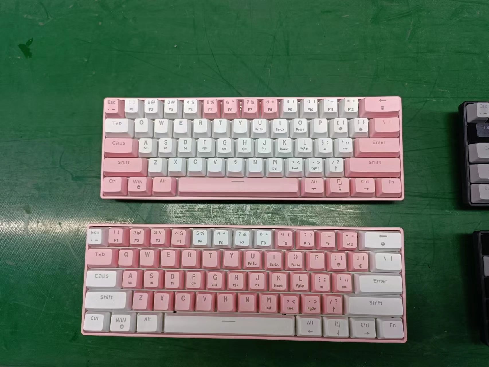 Cheap Price Usb-c Wired 60% Rainbow Led Gamer Mechanical Gaming ...