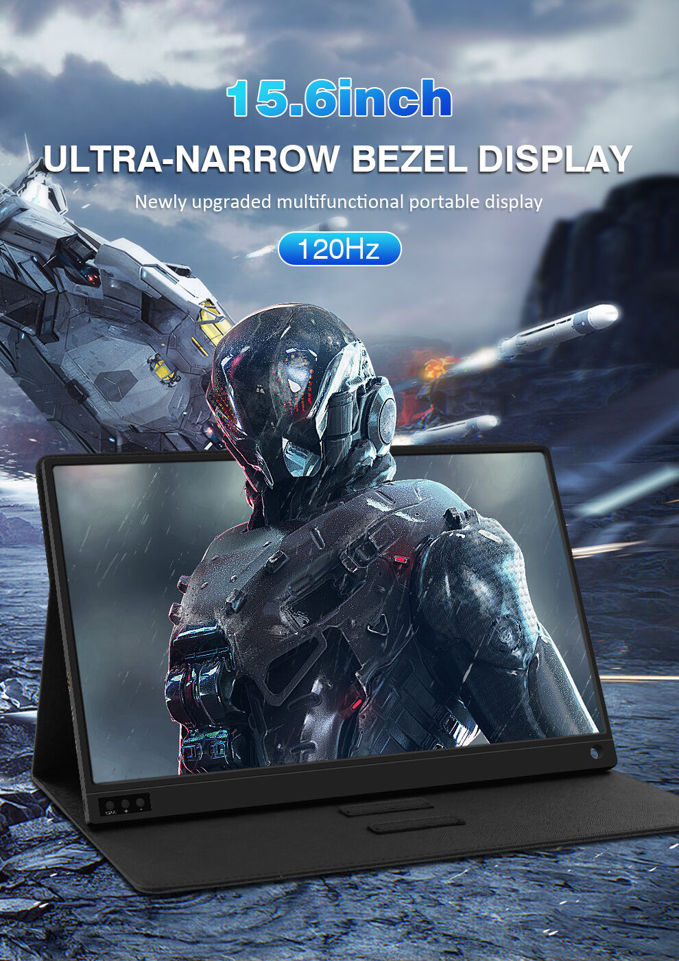 Top Selling 15.6 Inch 1080p Ips Business Meeting Display Portable ...