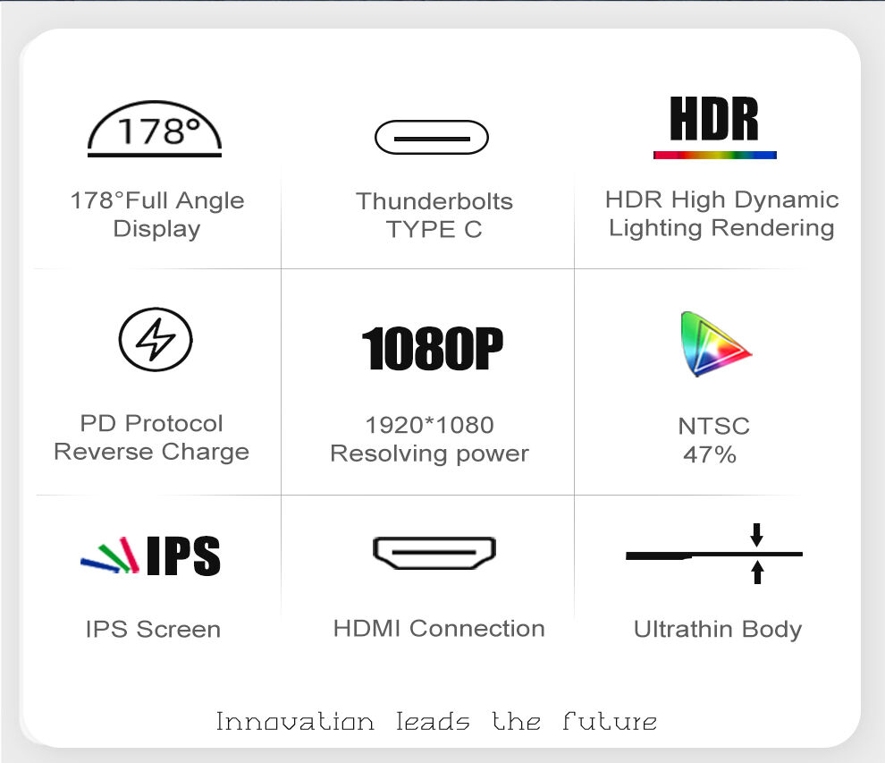 Zeuslap 60hz 15.6 Fhd Ips Travel Pc Lcd Display Portable Monitor ...