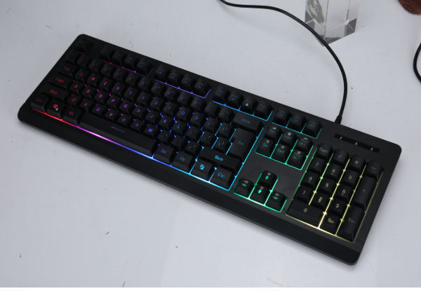 Wired Membrane Gaming Keyboard – With Backlit Rgb Led, Usb-a Connection ...
