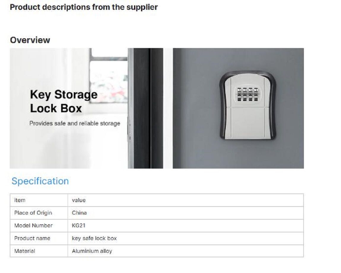 Buy Wholesale China New Portable Anti-theft Safe Box Travel Vault Lock ...