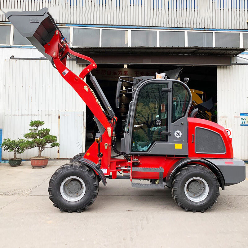 Myzg Zl816 1.2ton Multifunctional Garden Farm Construction Mini Front End Articulated Wheel ...