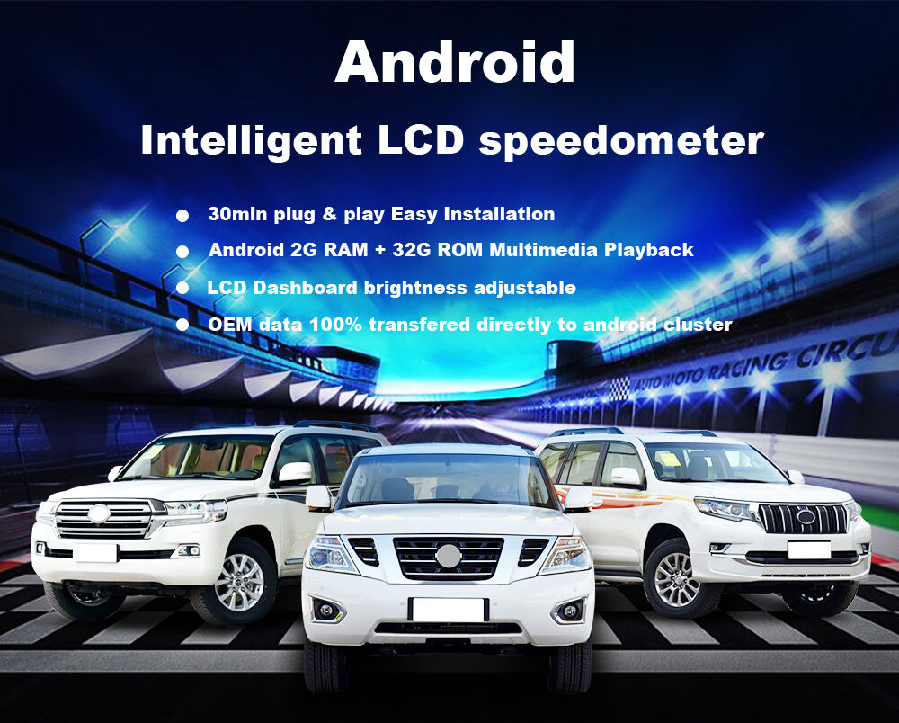12.3 Inch Ultra Hd Blue Screen Lcd Digital Dashboard Multifunction ...