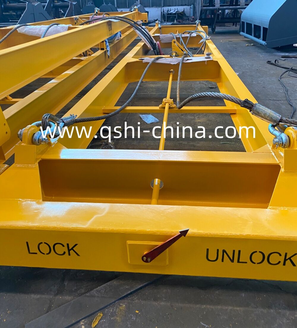 Qshi Demountable Semi-automatic 20ft 40ft Container Spreader - China ...