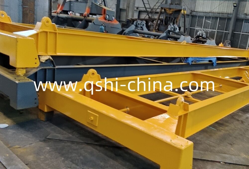 Qshi Demountable Semi-automatic 20ft 40ft Container Spreader - China ...