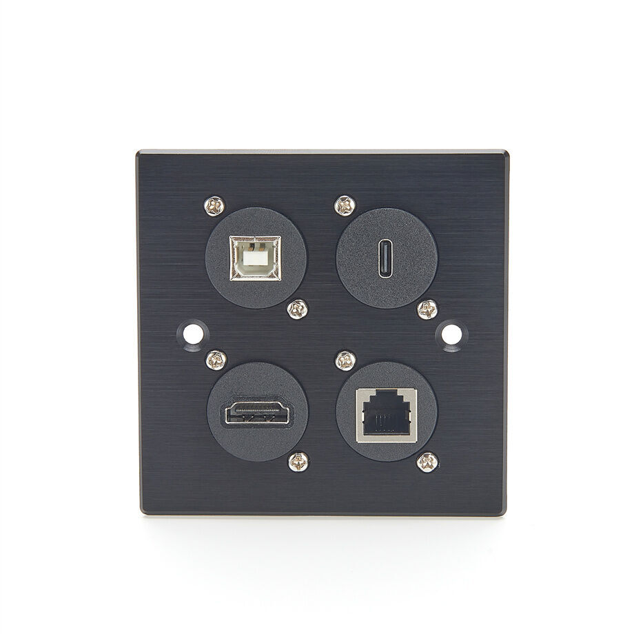 Buy Wholesale China 86 Panel 4 Hole For D-type Module Mount Cable & 86 ...