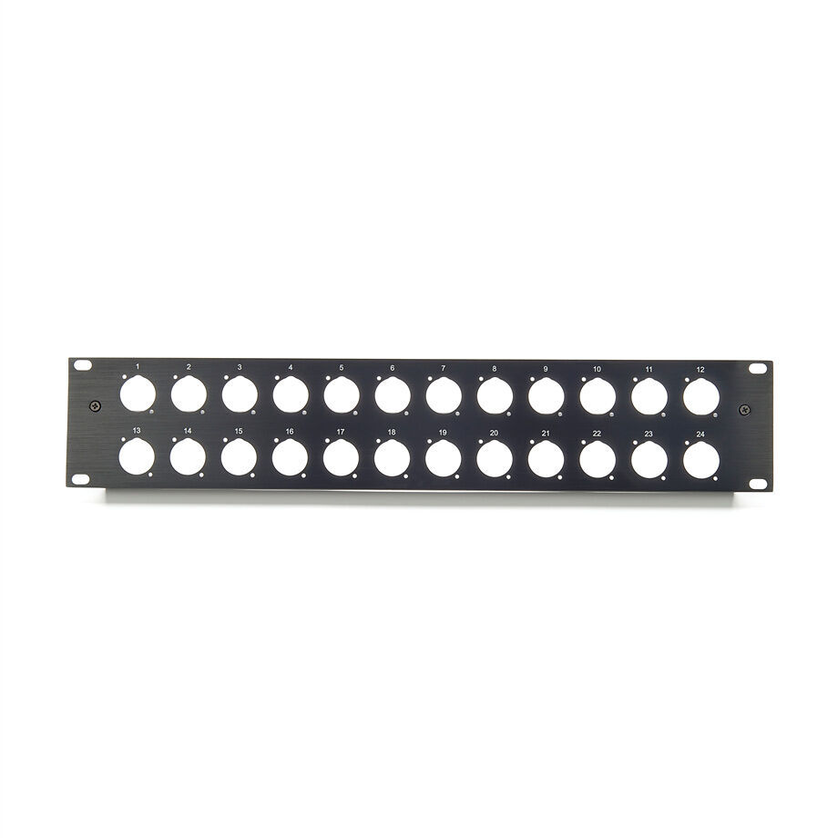 Buy China Wholesale Rack Panel With 24 D-series Punch-outs 2u 19-inch ...