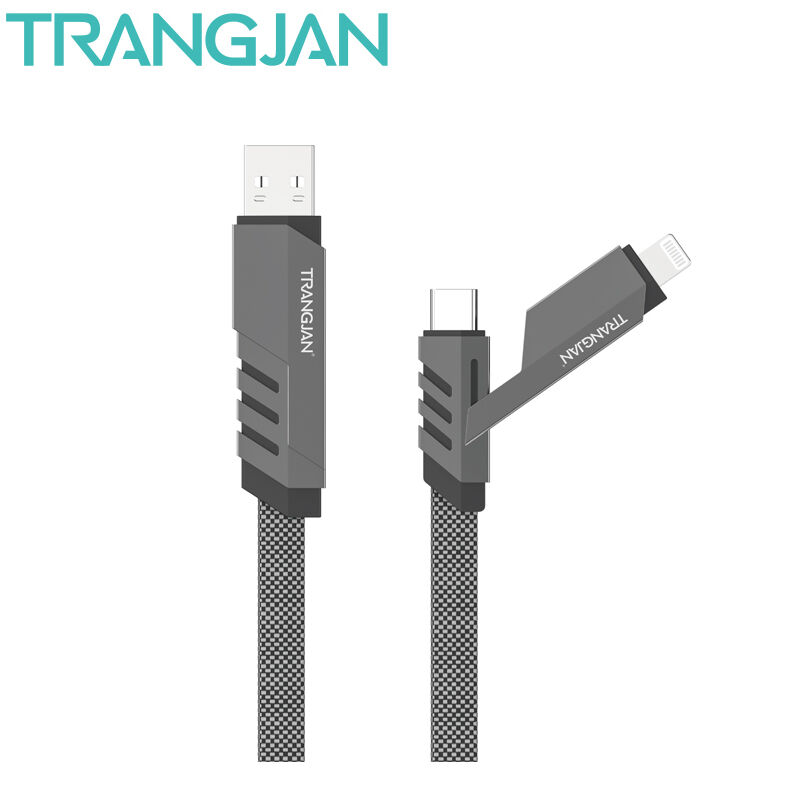 Buy Wholesale China Super Fast Charging Cable Metal Aluminum Alloy Flat ...