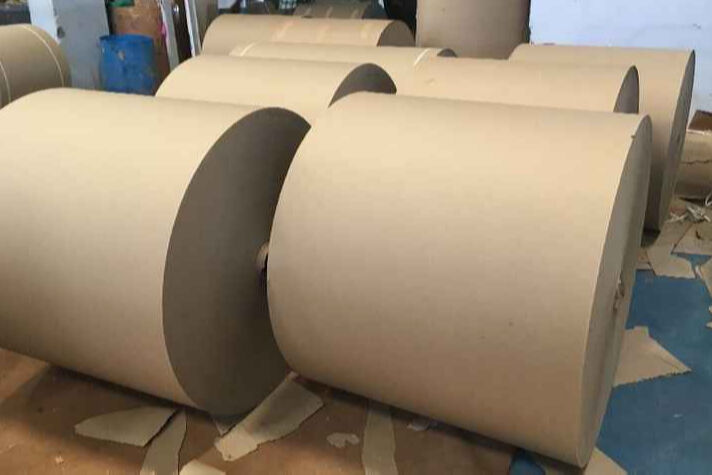 Brown Kraft Cupstock Paper Roll For Making Cups - China Wholesale Kraft ...