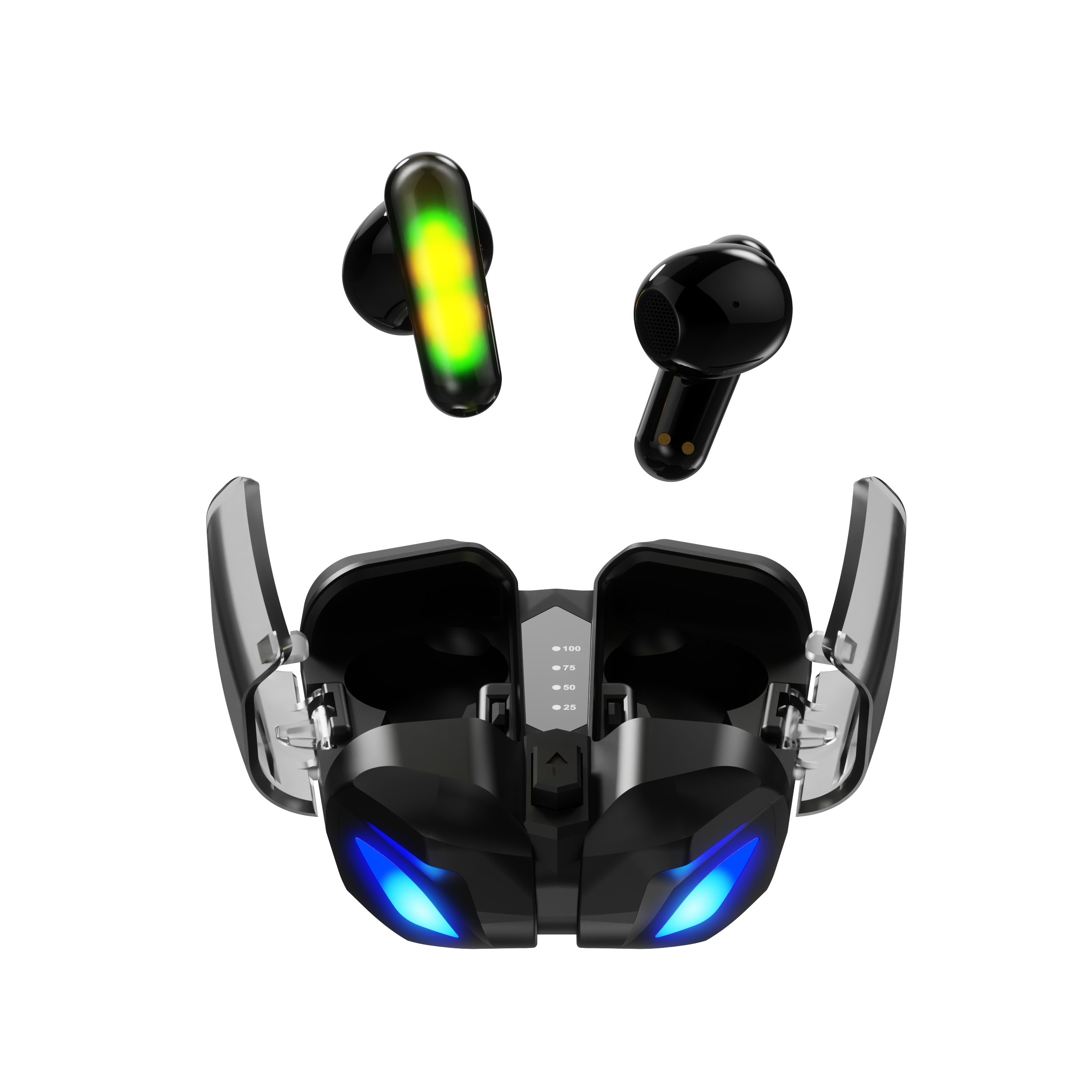 Buy Wholesale China Mecha Tws Wireless Earbuds Bt 5.3 In Ear Light ...