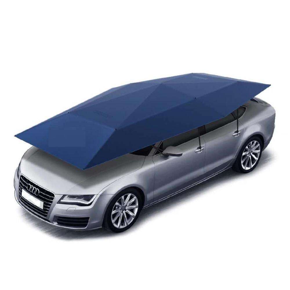 Wholesale Automatic Car Umbrellas Silver Semi-auto Car Sunshade Suv ...