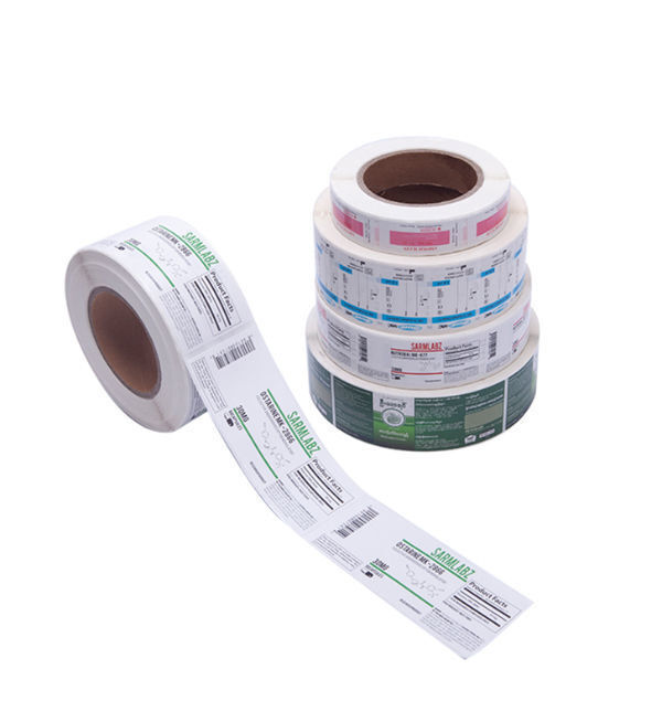Custom Adhesive Roll Vinyl Circle Label Sticker Waterproof Round ...
