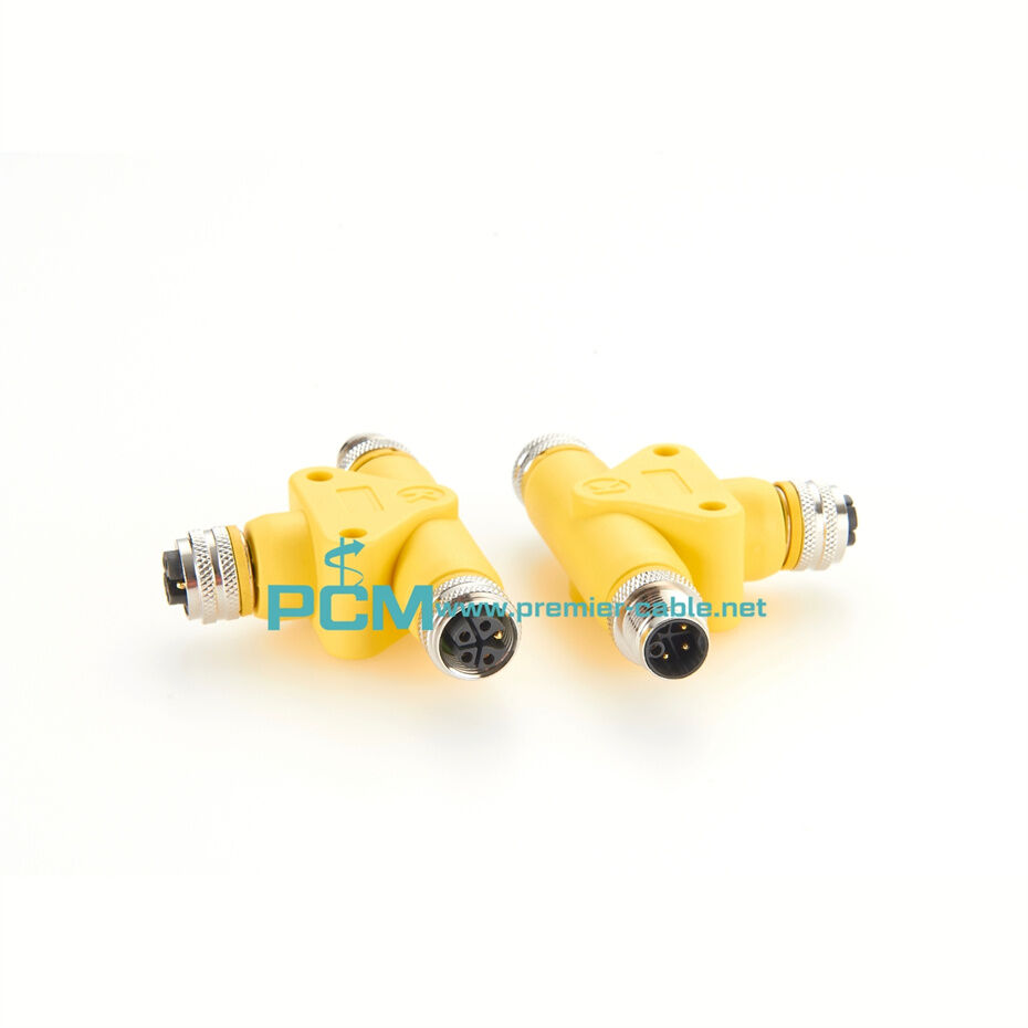 Buy China Wholesale K-coded M12 Power Splitter For High Ampere And ...