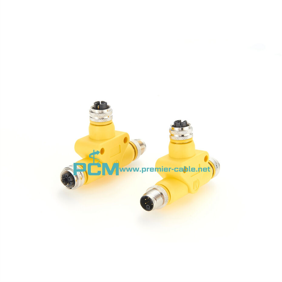 Buy Wholesale China M-coded M12 Power Splitter For High Ampere And ...