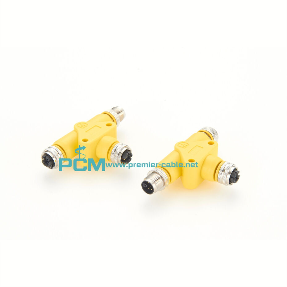 Buy Wholesale China M-coded M12 Power Splitter For High Ampere And ...