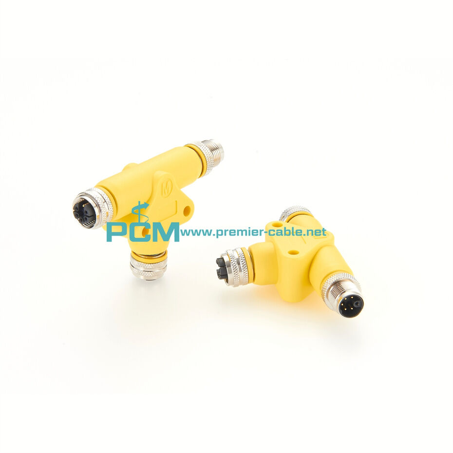 Buy Wholesale China M-coded M12 Power Splitter For High Ampere And Voltage Waterproof M12 M ...