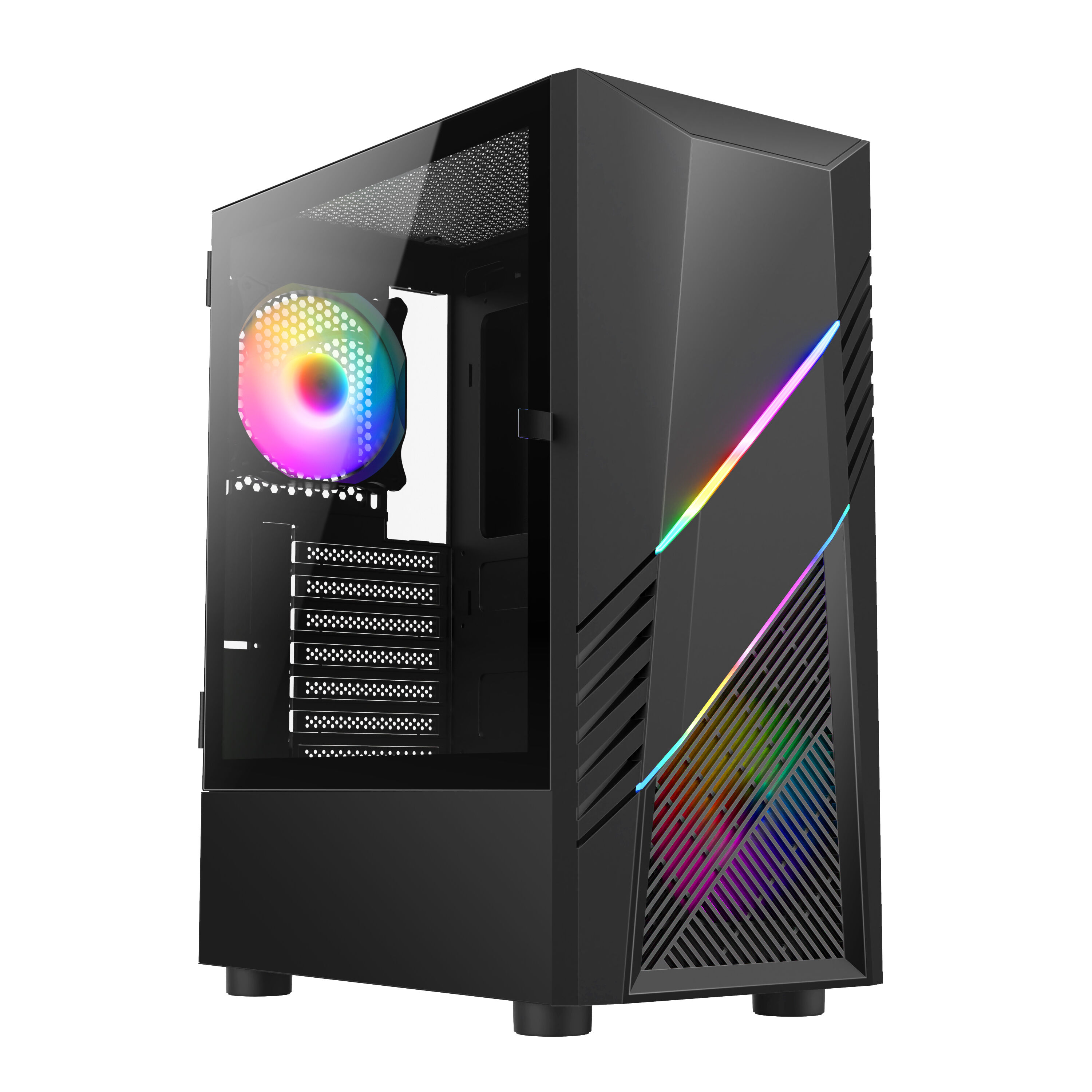 Buy Wholesale China Factory 2024 New Design Gaming Computer Case Atx Pc ...