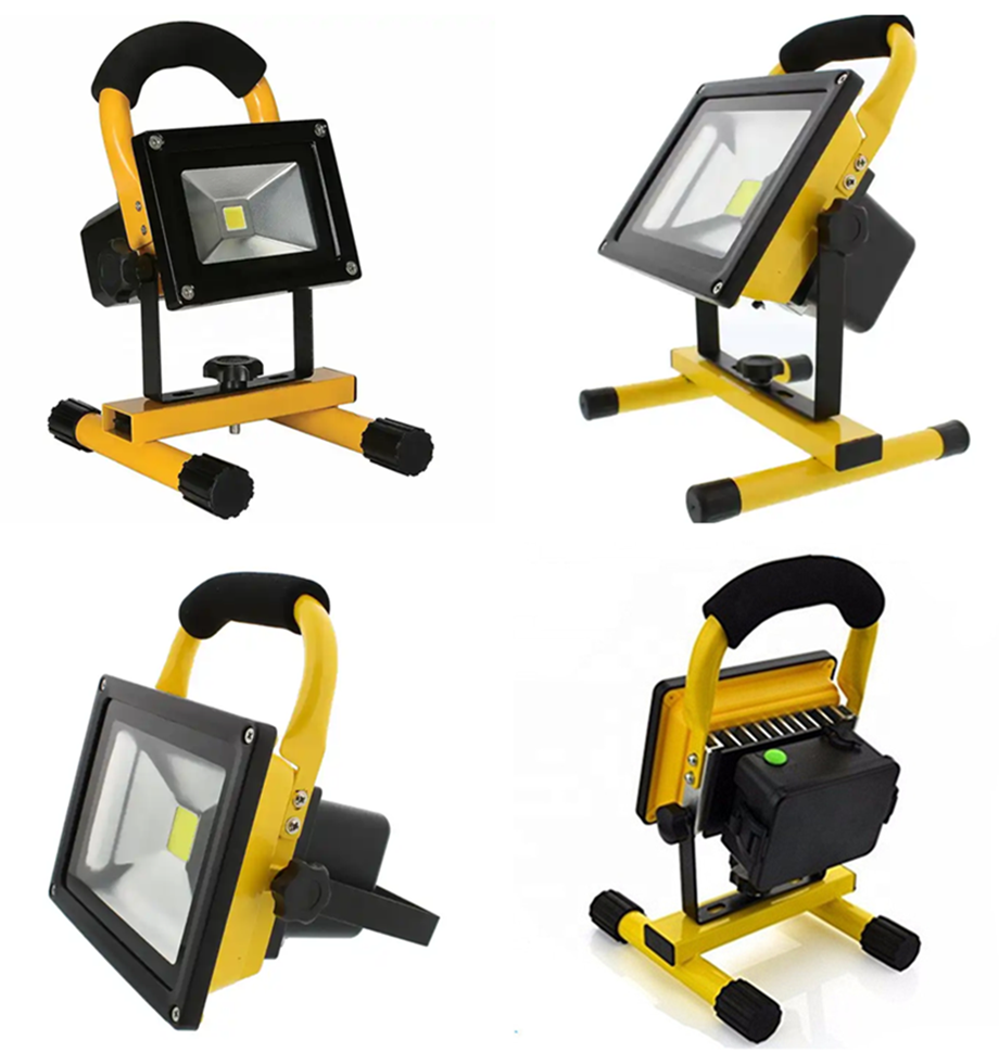 Manufacturer 10w Rechargeable Led Flood Light Waterproof Ip65 Portable ...