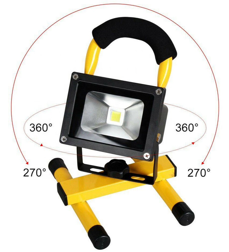 Manufacturer 10w Rechargeable Led Flood Light Waterproof Ip65 Portable ...