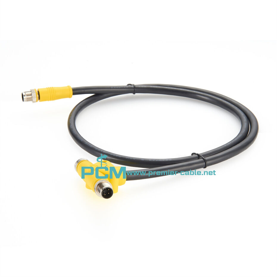 Buy Wholesale China M12 K-coded Extension Cable Din En 61076-2-111 For ...