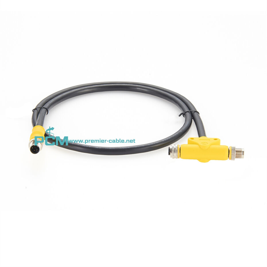 Buy Wholesale China M12 K-coded Extension Cable Din En 61076-2-111 For ...